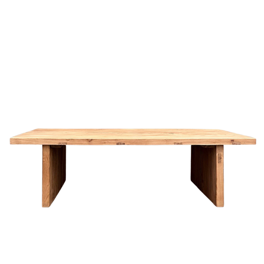 Rustic Chunky Coffee Table 160 – Reclaimed Elm from Chinese Village ...